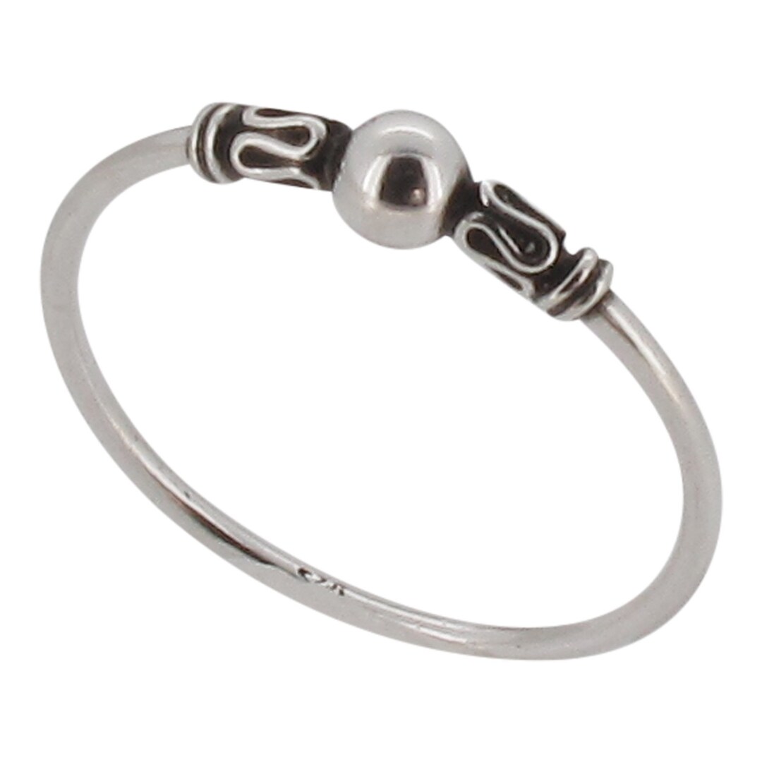 Sterling Silver Indo Ring - Etsy