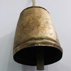 Recycled Iron Tin Cow Bells 7 Pieces Set Size 12" , 10" , 8" , 6" , 5 ...