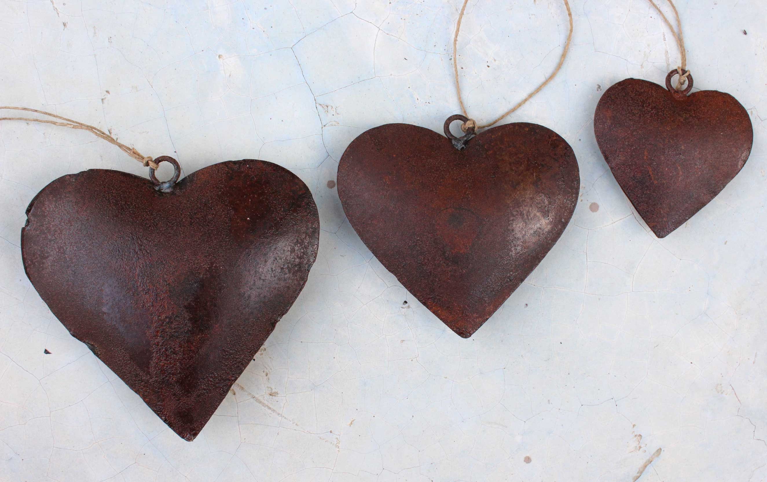Antique Rustic Metal Heart Wall Hanging Ornaments Gifts - Etsy