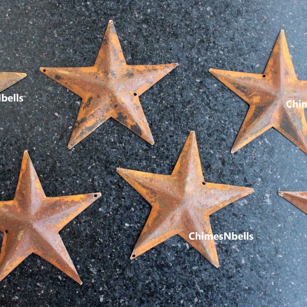 Rustic Metal Stars - Etsy