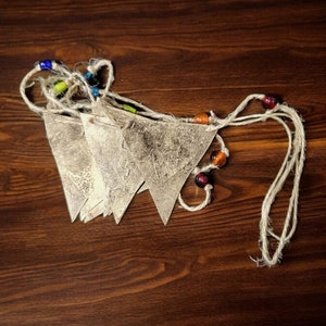 Recycled Iron Metal Flags Party Decoration Bunting , With Multicolour ...
