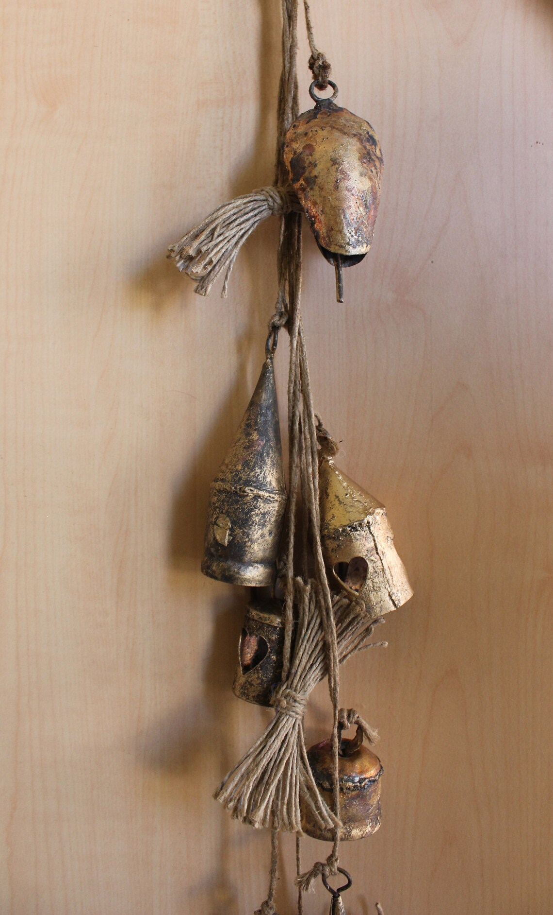Witch Bells Protection Bell Door Bells Chimes Rustic Bells - Etsy