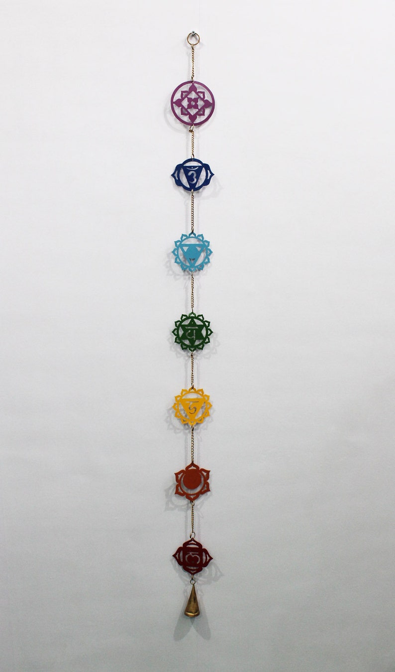 7 Chakras Wall Art Chakras Wall Décor Chakras Toran - Etsy
