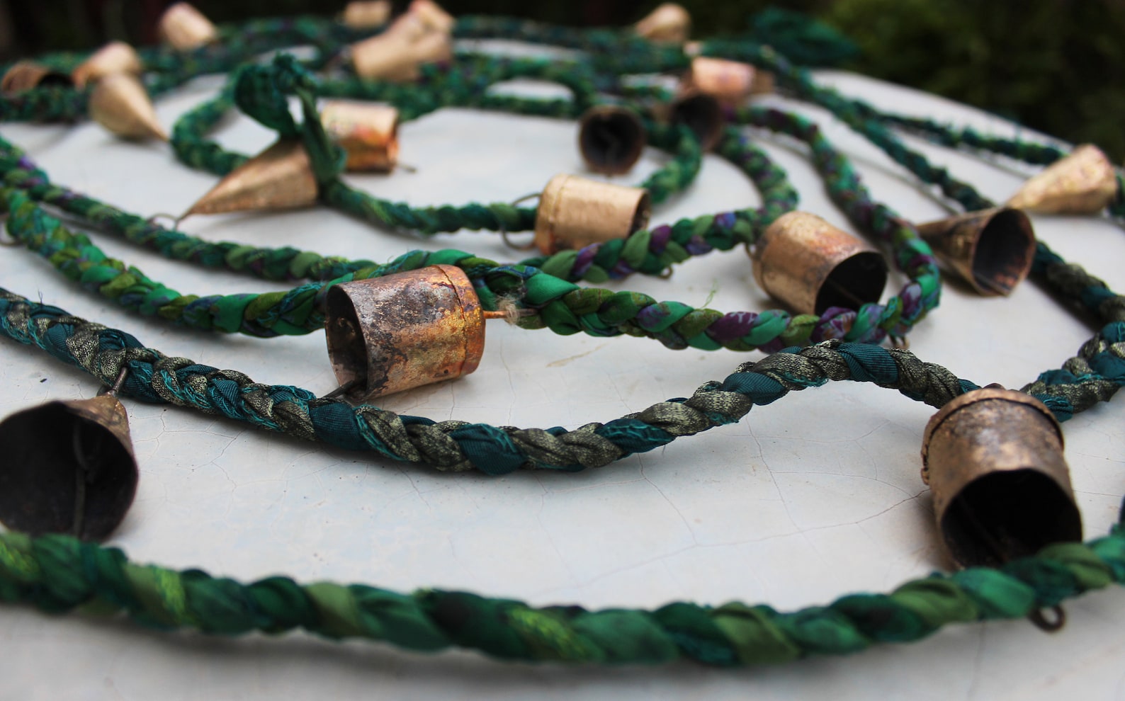 Bells on String Garland Garden Outdoor Indoor Party Decoration | Etsy