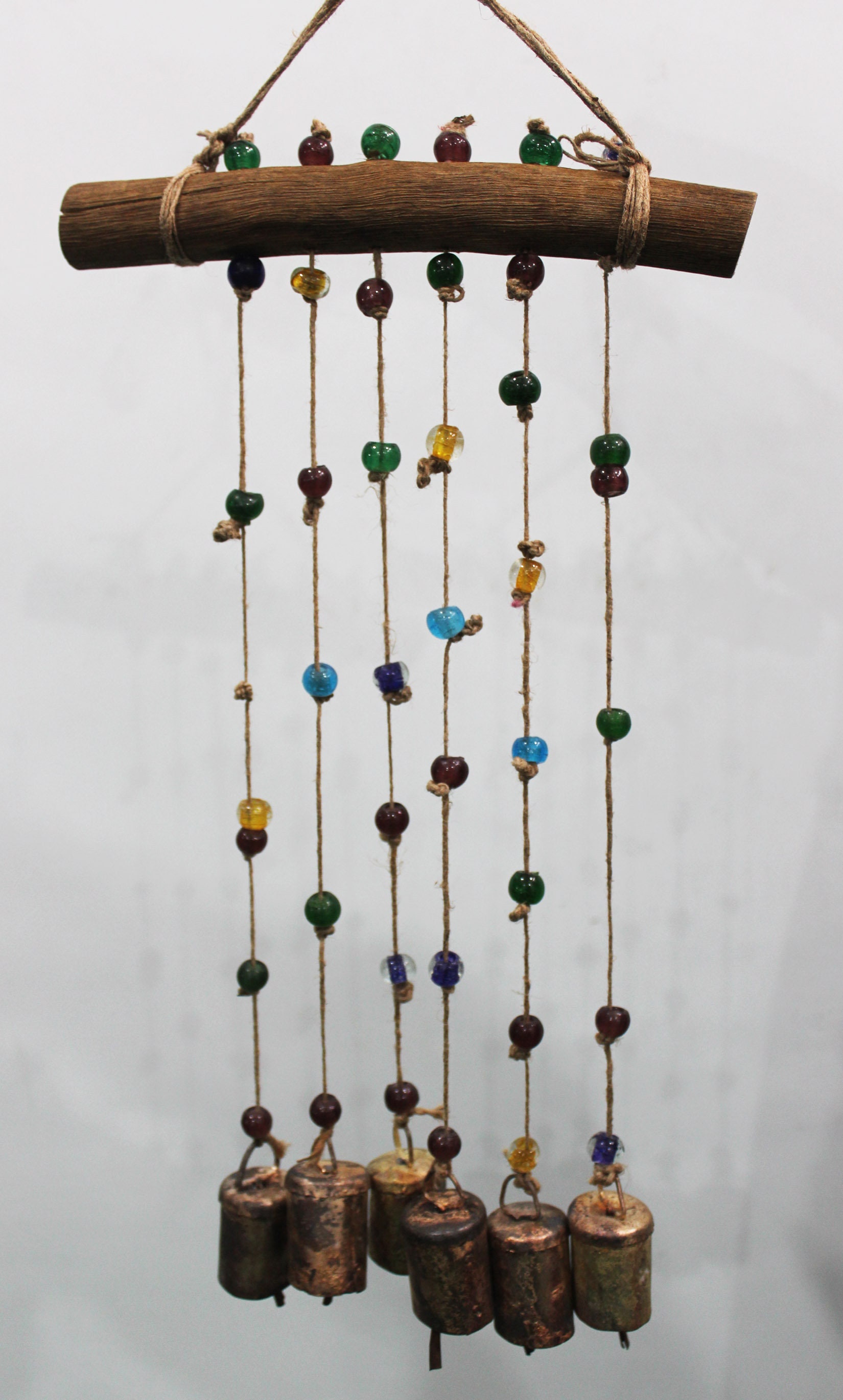 Handmade Boho Garden Hanging Chime Sun Catcher Multi Colour - Etsy