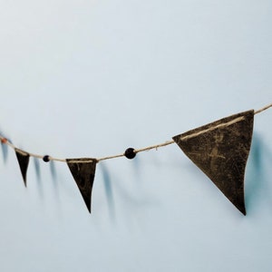 Recycled Iron Metal Flags Party Decoration Bunting , With Multicolour ...