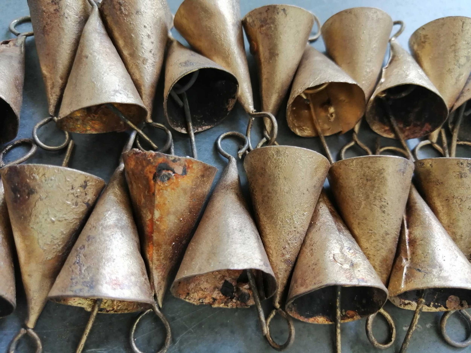 Handmade Indian Bells Vintage Bells for Crafts Recycled Iron | Etsy