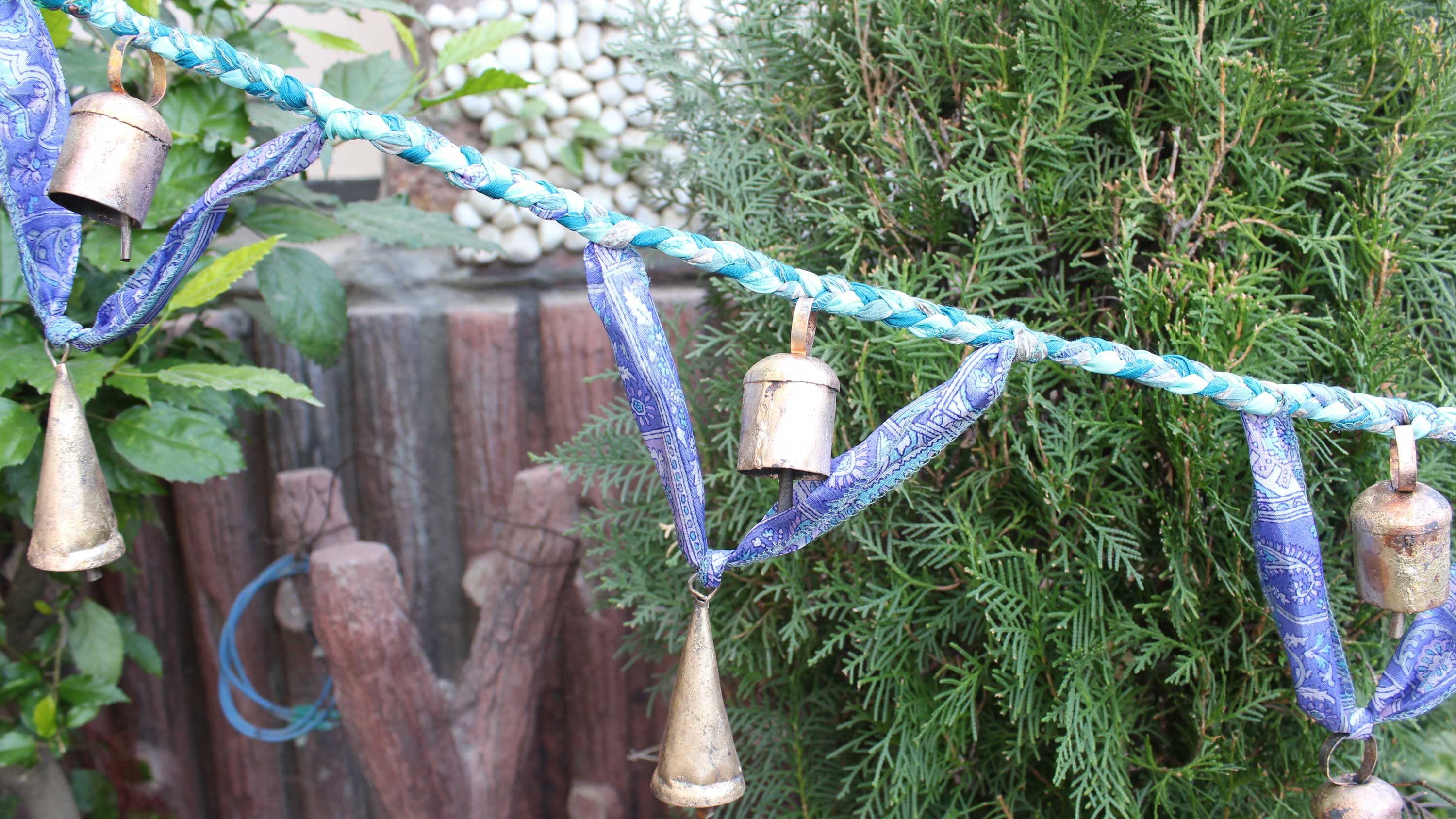 16 Vintage Tin Bells Hanging Boho Decor Garden Outdoor Indoor - Etsy