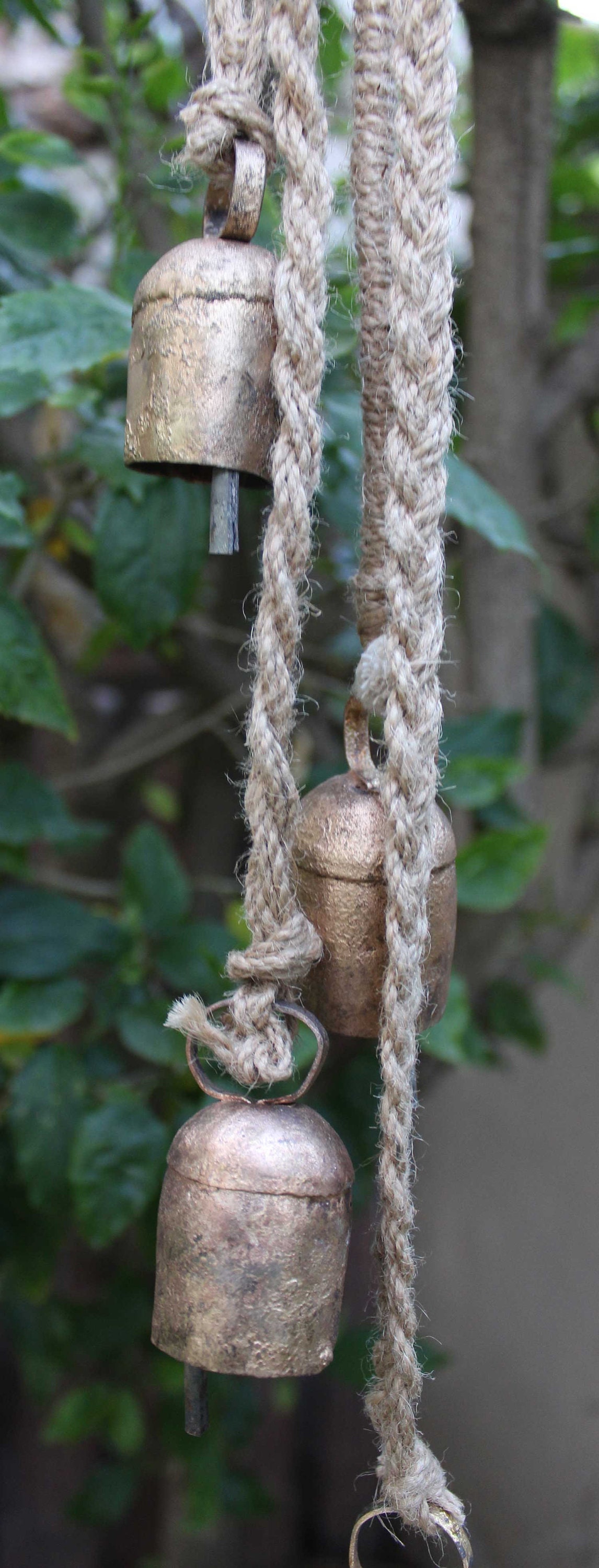 4 Vintage Bells Hanging Chime Mobile String Decoration 62 Cm | Etsy