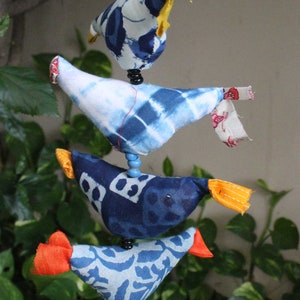 15 Tota Bird Bells 100 Cm Length Prosperity Hens Mobile String | Etsy