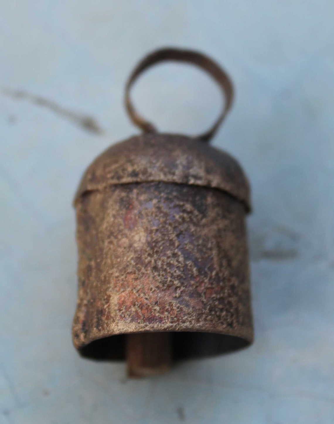 Rounded Top Recycled Iron Tin Cow Bells 2 Inches Height | Etsy