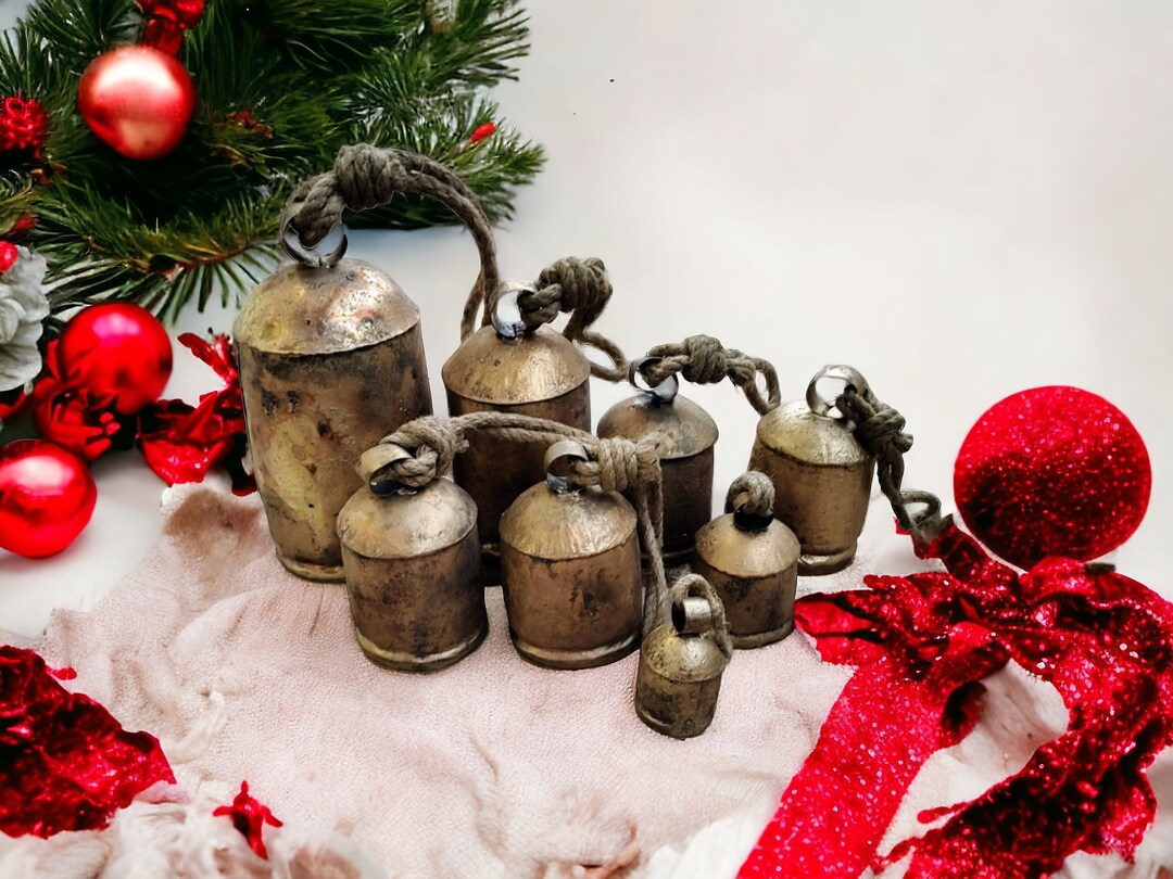 Shabby Chic Rustic Antique Finish Giant Cow Bells Harmony Bell - Etsy