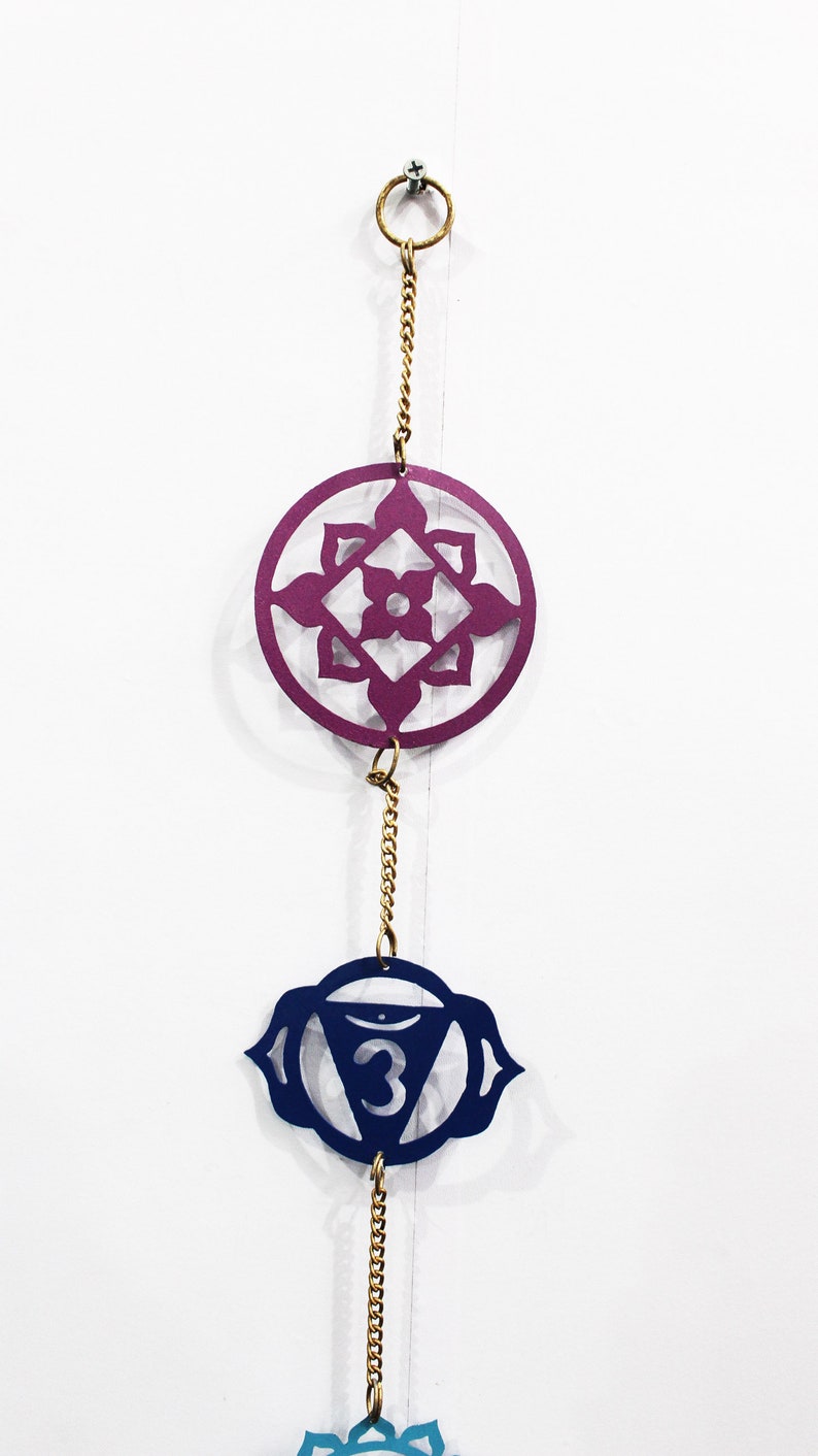 7 Chakras Wall Art Chakras Wall Décor Chakras Toran - Etsy