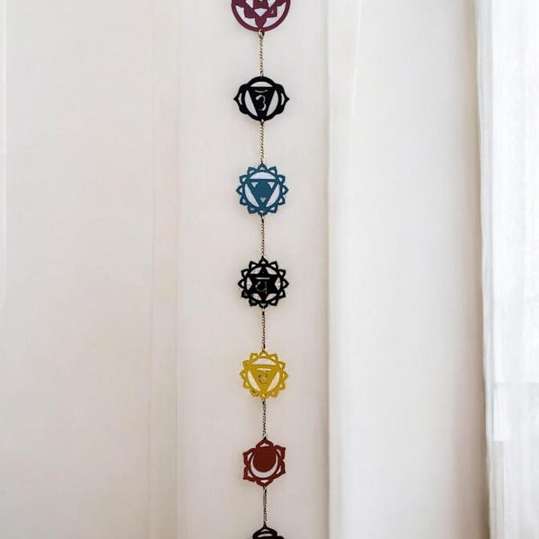 Chakra Wall Hanging - Etsy