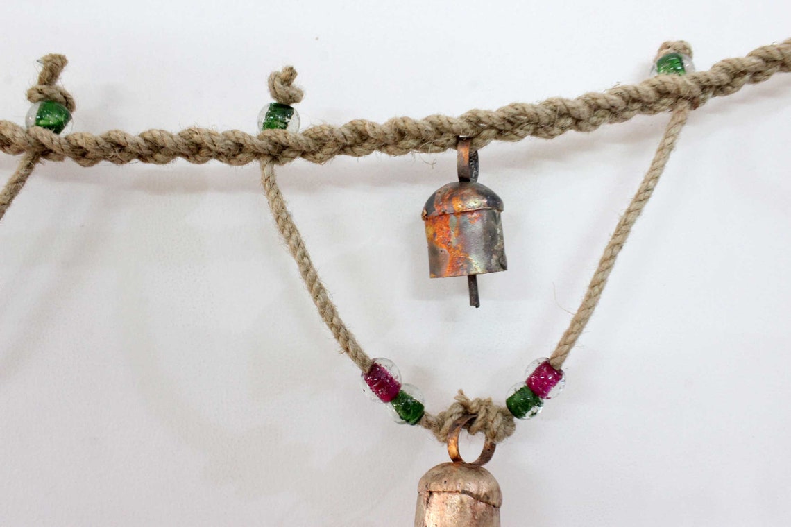 12 Vintage Tin Bells Hanging Vintage Decor Garden Outdoor - Etsy