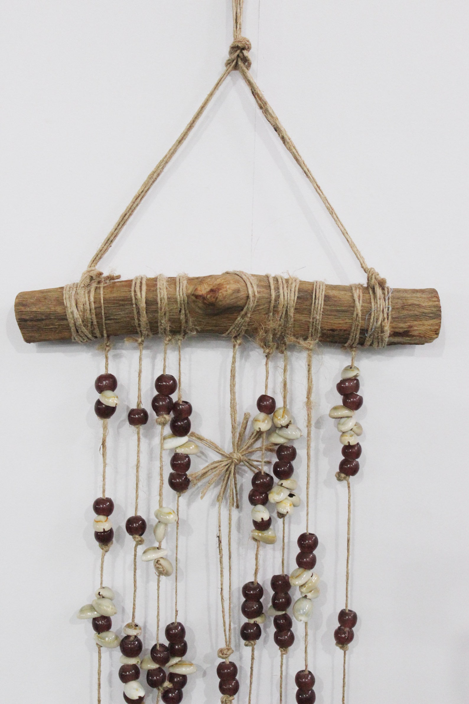 Handmade Boho Wind Chime Wall Hanging Rustic Bells Chimes Vintage ...
