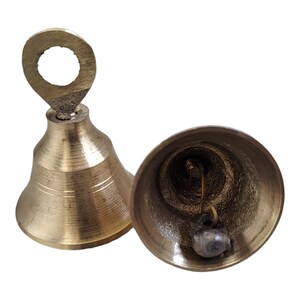 100 Pc Lot Vintage Brass Metal Bells , Craft Bells , DIY , Loose Bells ...