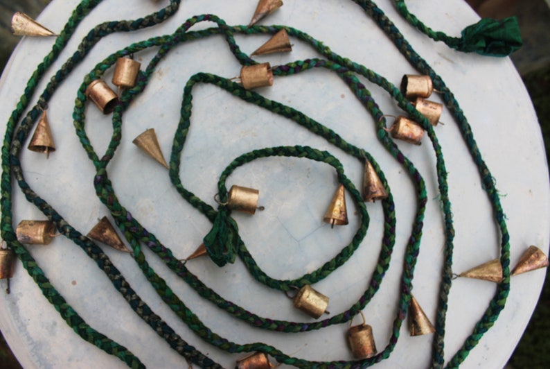 Bells on String Garland Garden Outdoor Indoor Party Decoration - Etsy