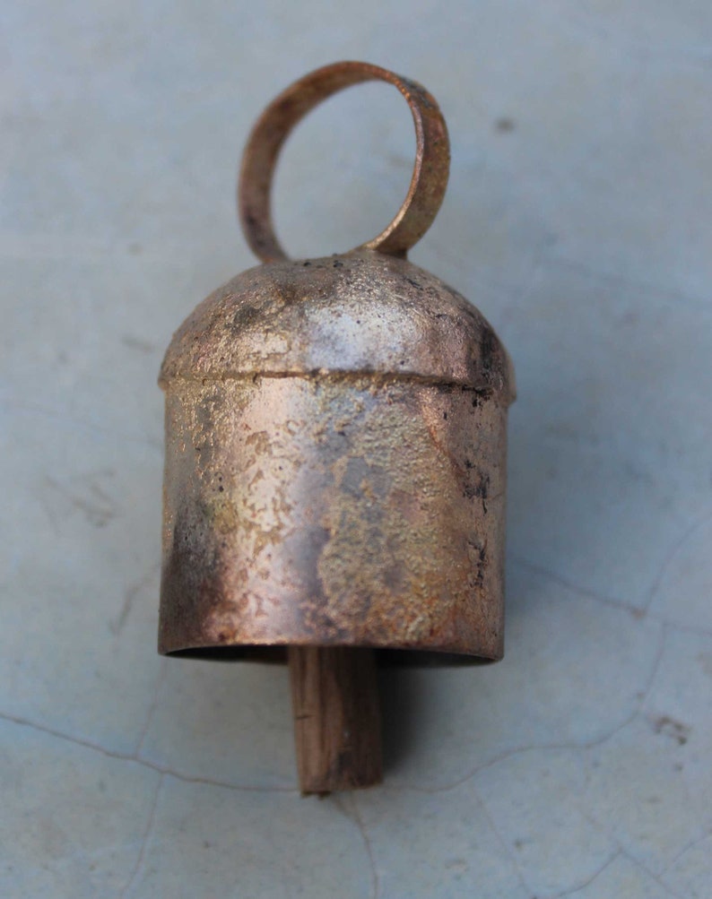 Rounded Top Recycled Iron Tin Cow Bells 2 Inches Height | Etsy