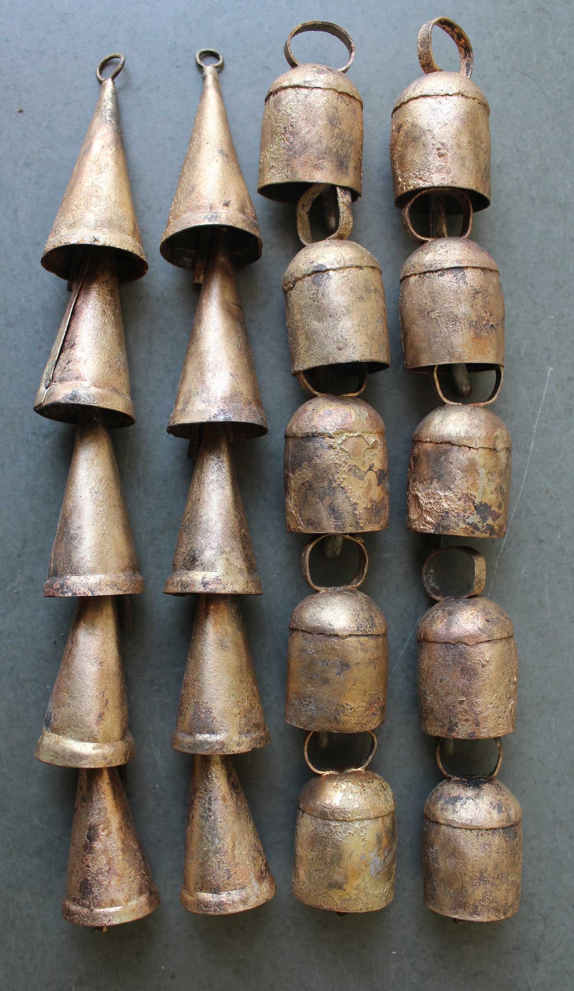 Recycled Iron Tin Cow Bells 24 Pieces 3 Inches Height - Etsy
