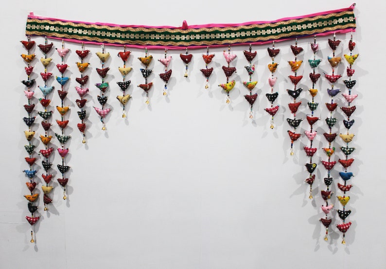 Tota Bird Door Hanging Valance Door Decoration Boho Theme Hippy Hippie ...