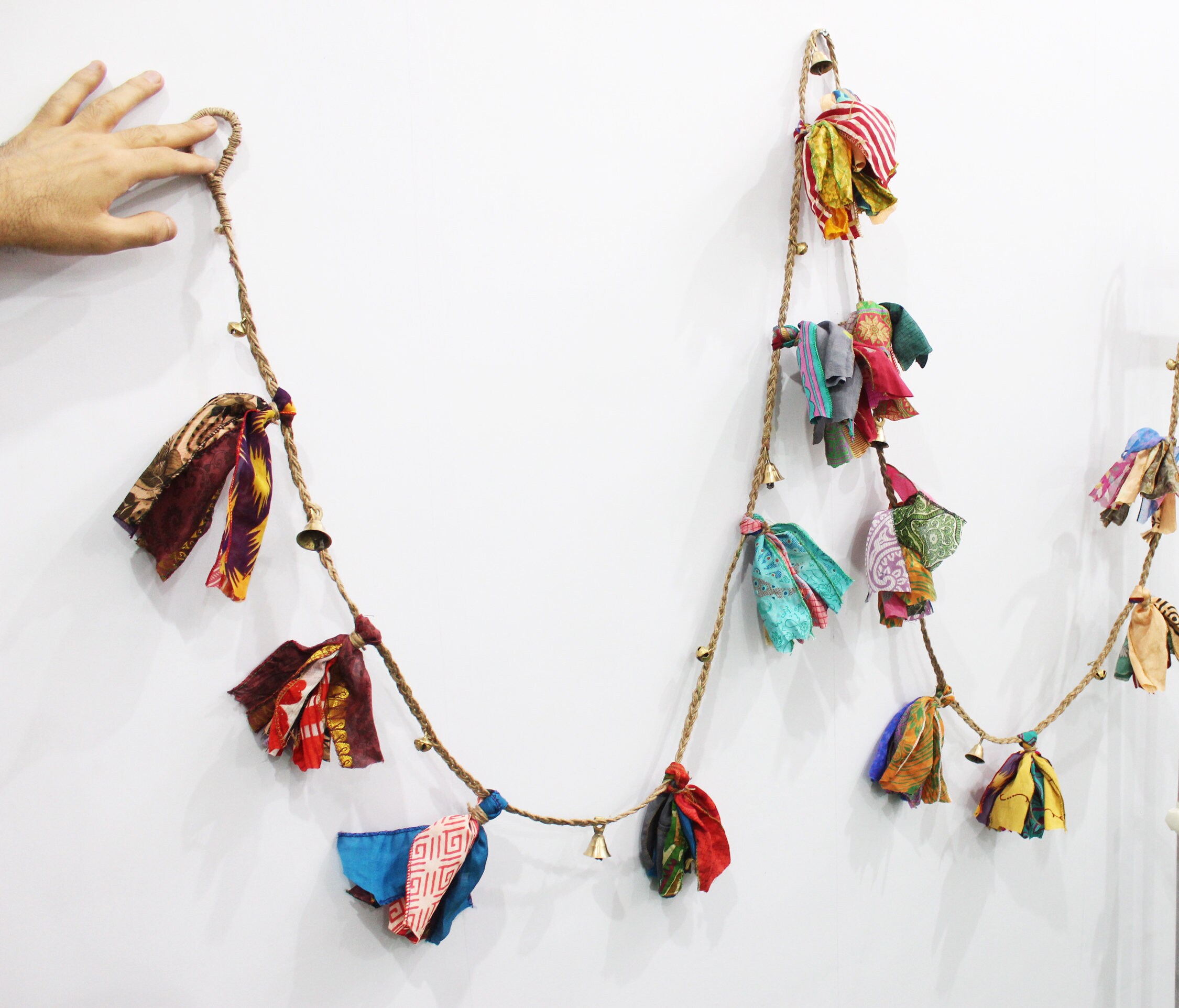 Vintage Brass Bells Hanging Multicolour Garland Boho Decor - Etsy