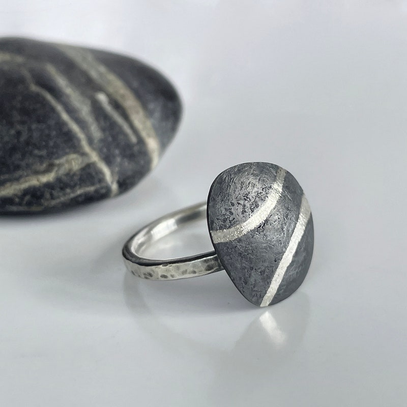 Pebble Ring - Etsy