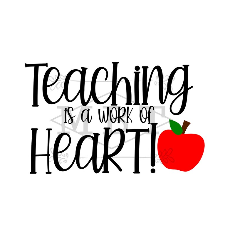 Heart Apple Svg - Etsy