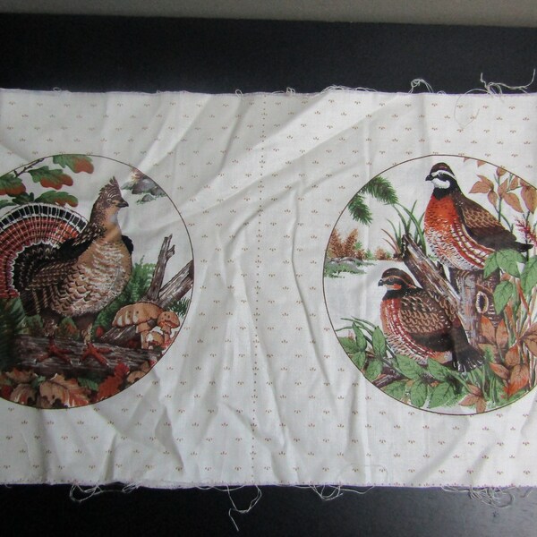 Quail Fabric - Etsy
