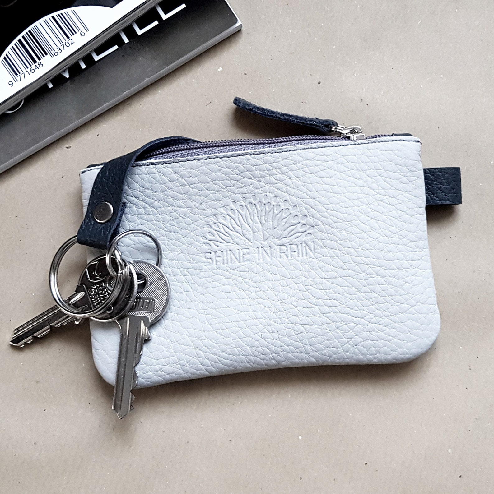 Keychain Wallet Key Fob Leather Key Holder Leather Key - Etsy