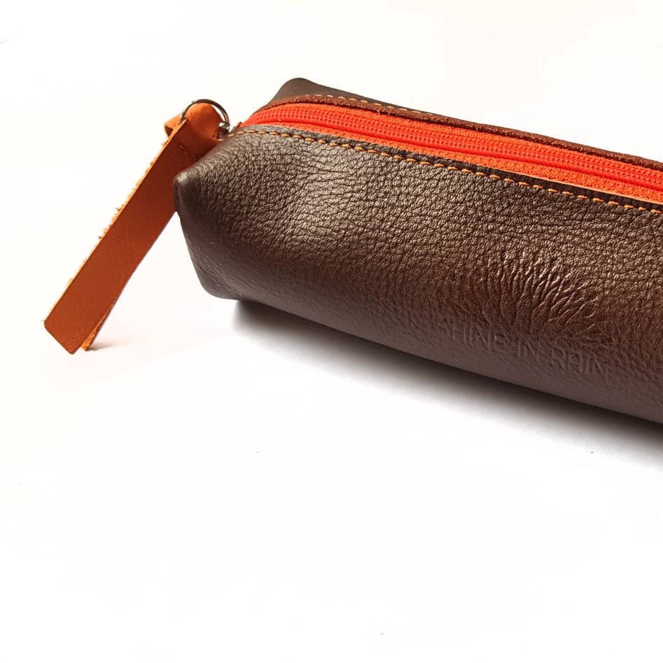 Pencil Case, Makeup Bag, Pencil Case, Thin Makeup Bag, Gift for Her ...