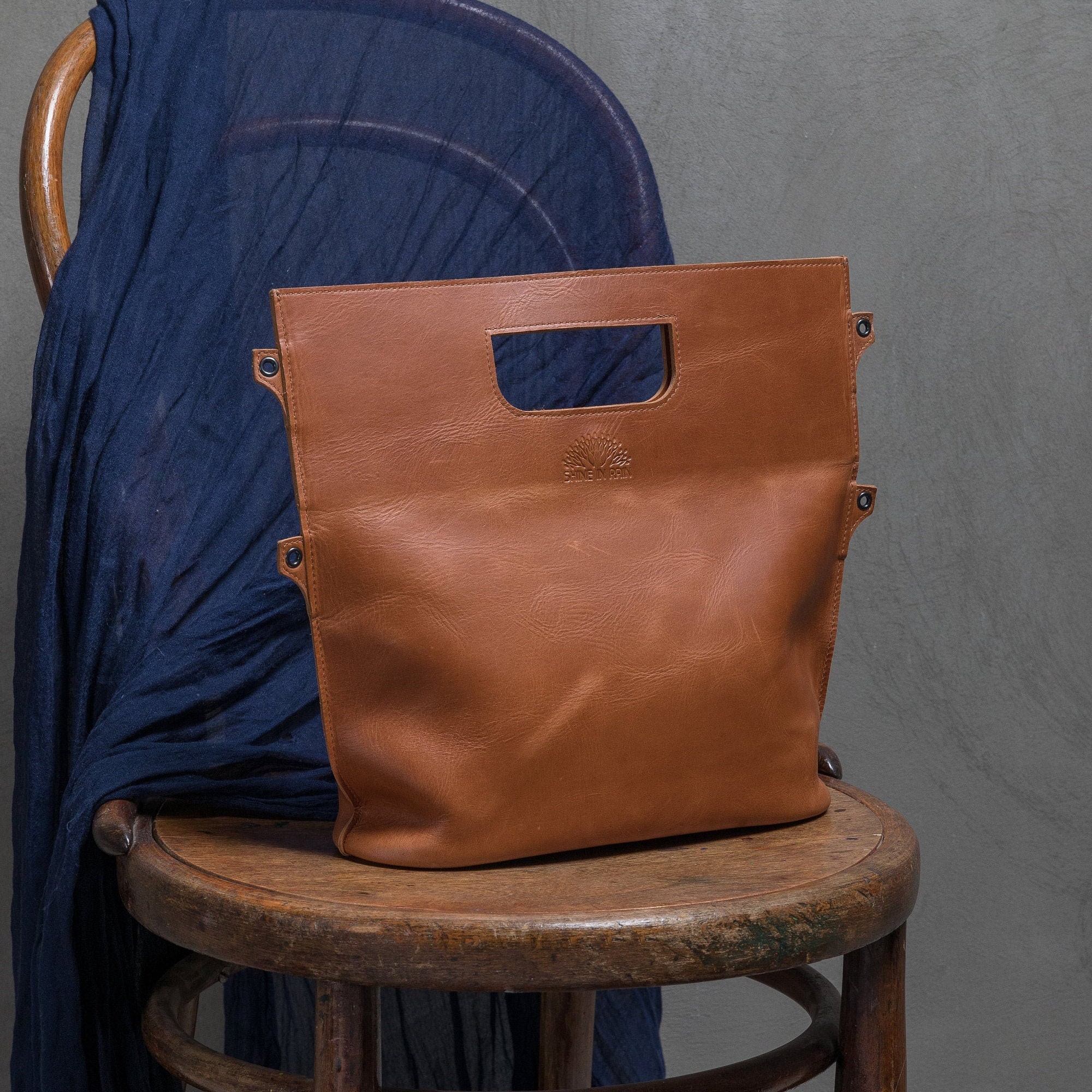 Rustic Style Leather Bag, Ethnic Style Bag, Brown Cross Body Bag ...