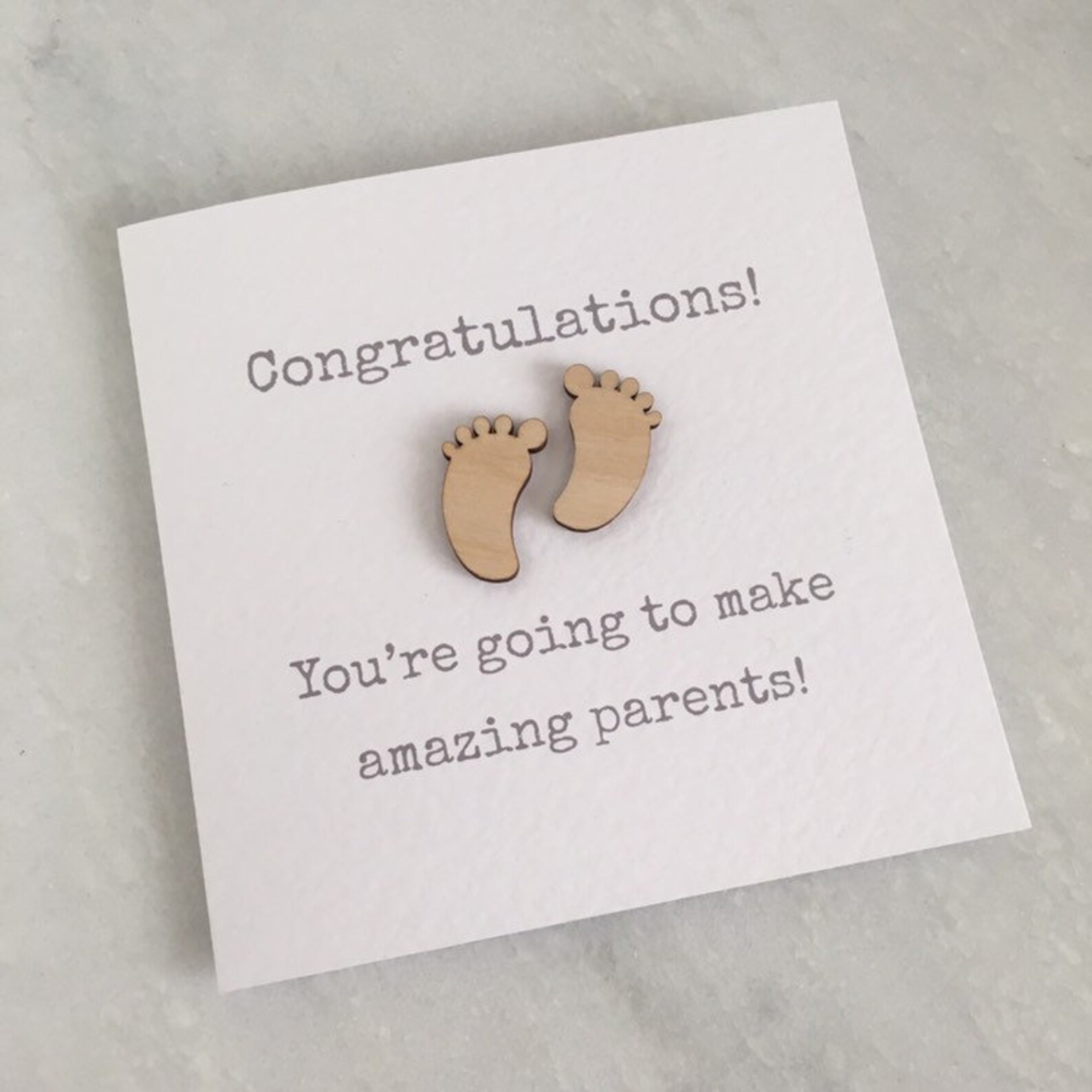 Parents to Be Congratulations Card Youre Going to Make - Etsy