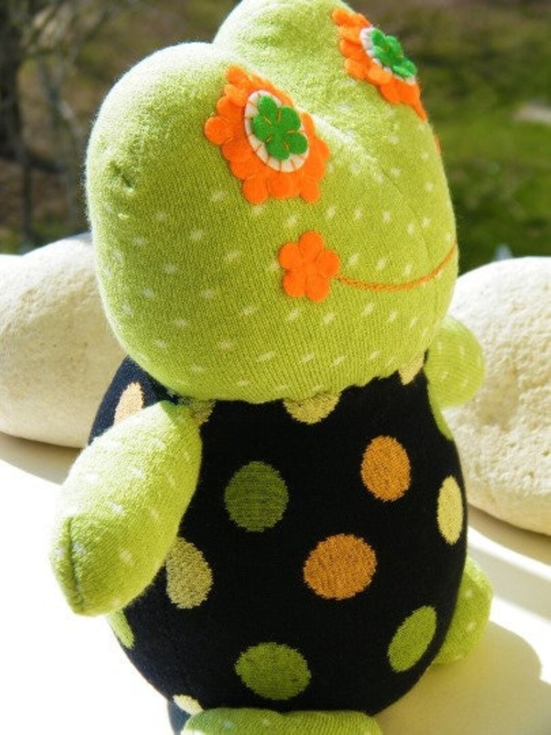 Unique Cute Sock Handmade Frog Doll - Etsy