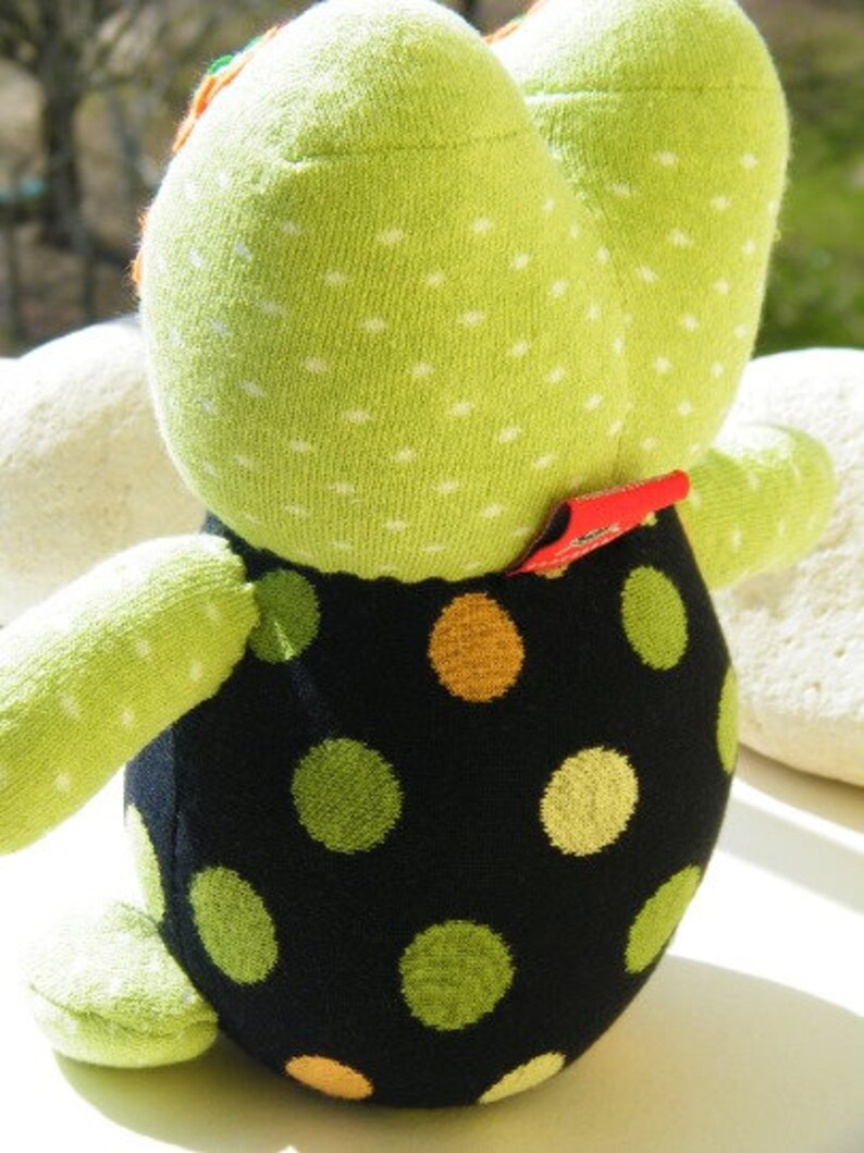 Unique Cute Sock Handmade Frog Doll - Etsy