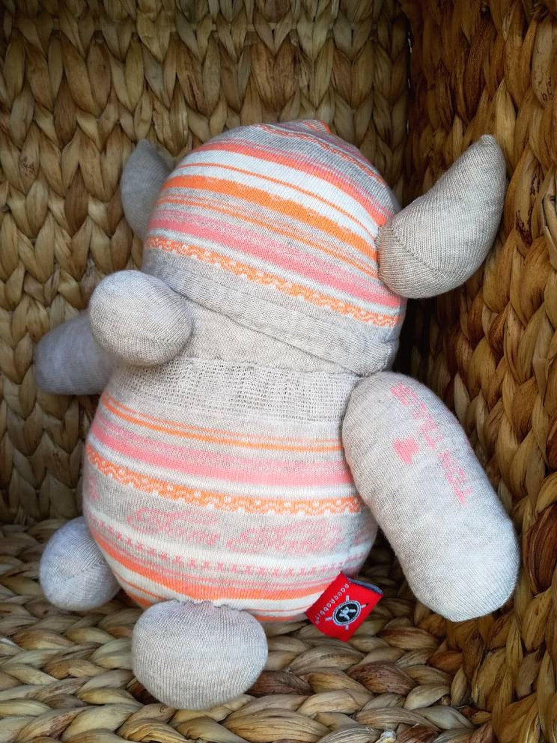 Unique Viking Baby Doll Stuffed Socks Toy Handmade Free | Etsy