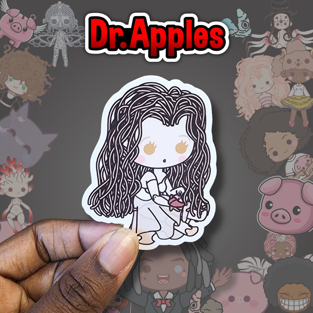 Sticker Kawaii Doll Repairing Heart Vinyl Dr. Apples - Etsy