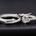 Matching Angel and Devil Wedding Bands Long Distance Relationship Gifts ...