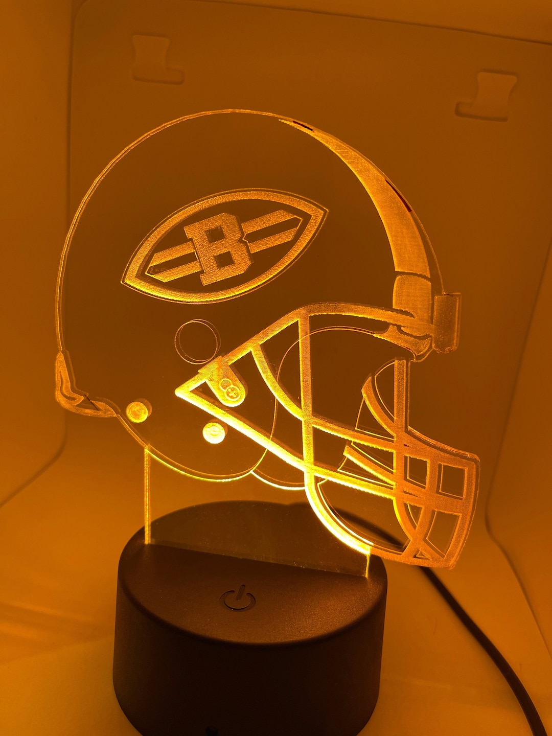 Cleveland Browns Light-up Helmet W/ Color Changing LED Remote - Etsy