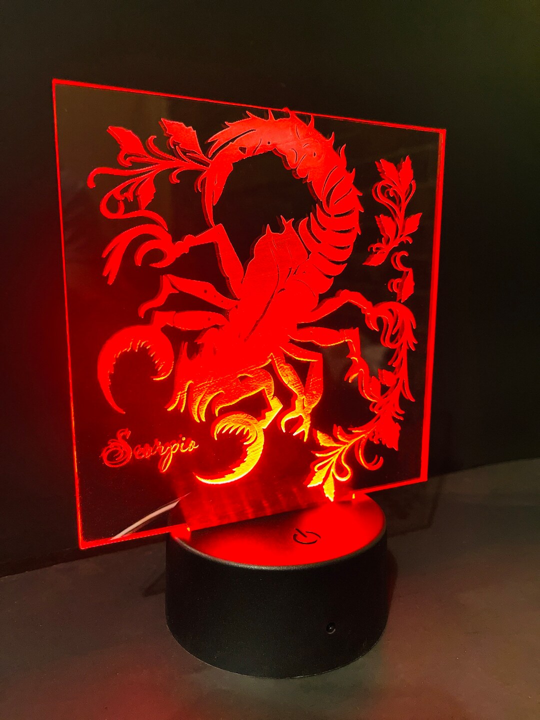 Zodiac Light - Scorpio - Etsy