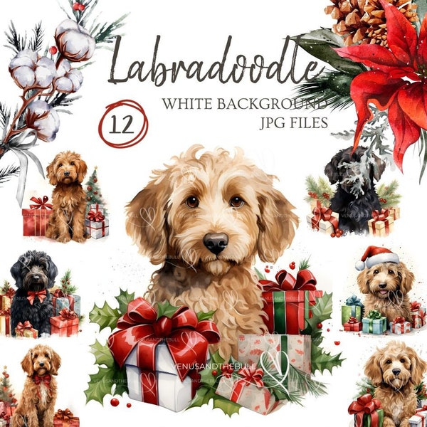 Labradoodle Clipart - Etsy