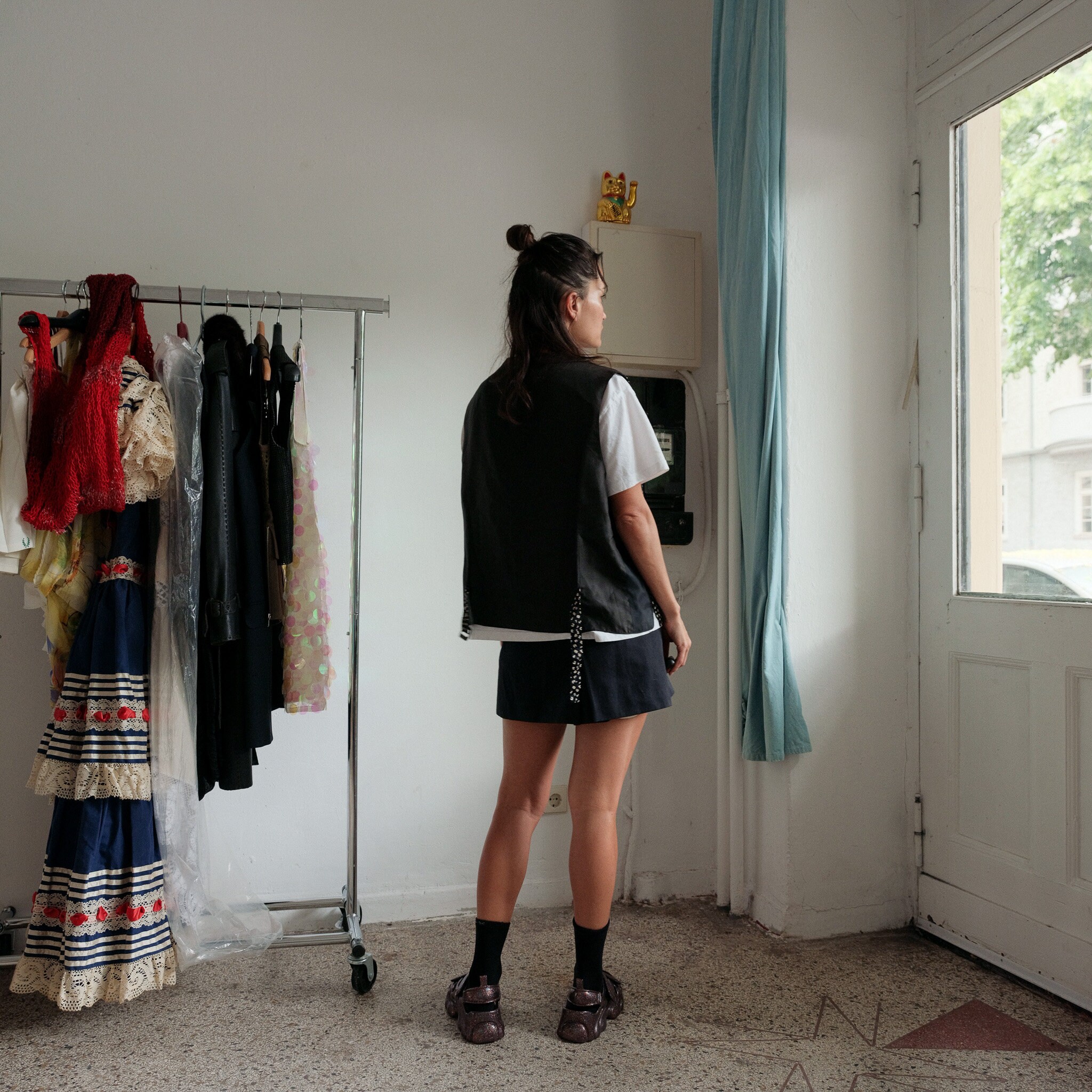 Alphabet Soup Black Silk Waistcoat Vest M-L - Etsy