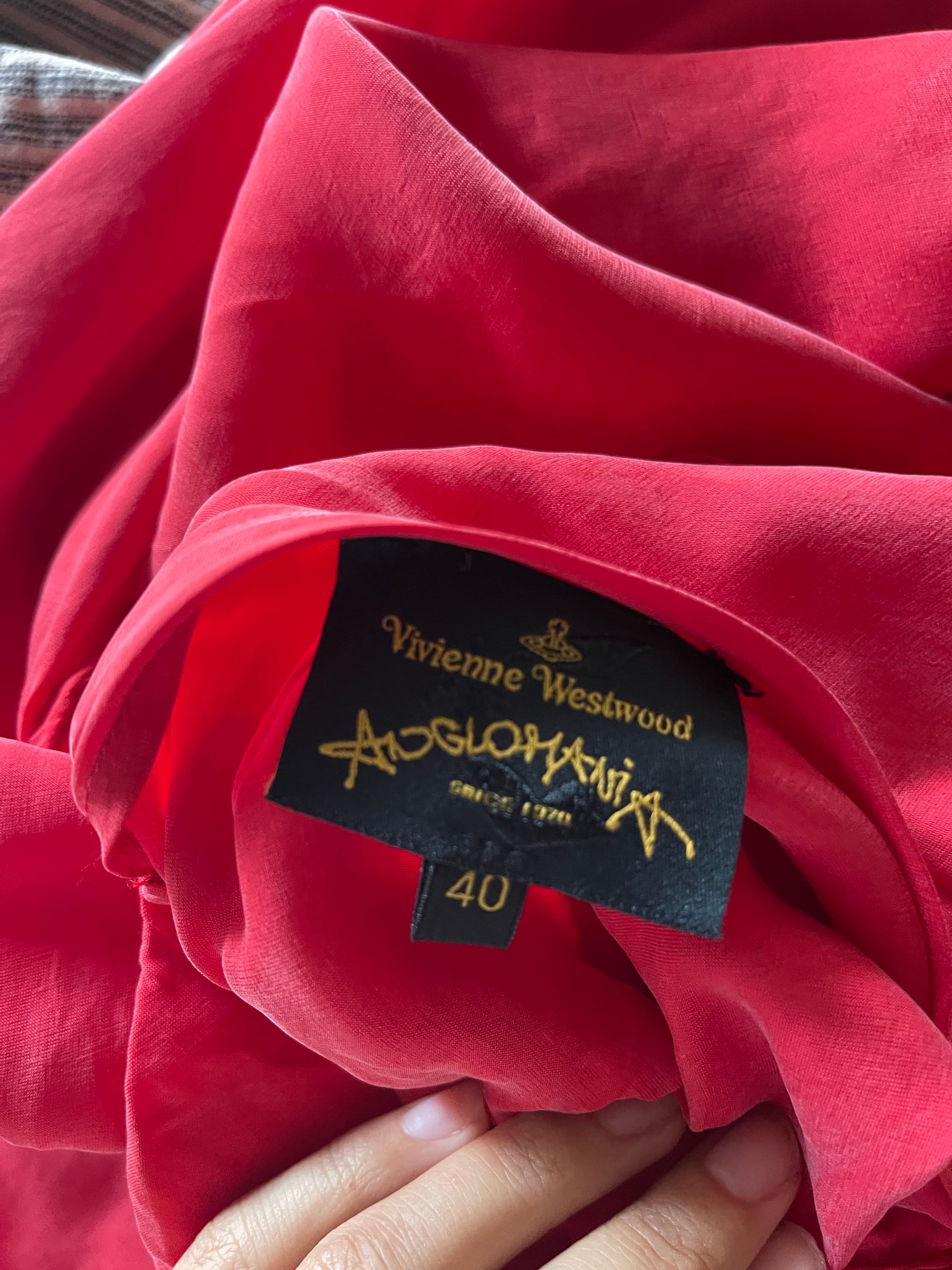 Stunning Vivienne Westwood Anglomania Red Asymmetrical Bustier Corset ...