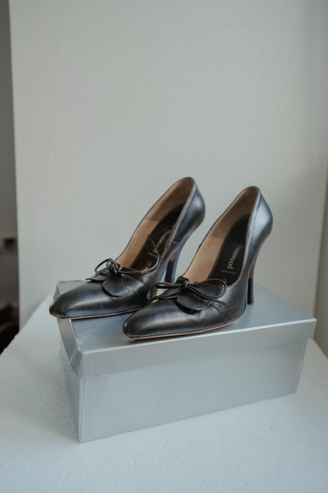 1990s Vivienne Westwood Black Heels Vintage Size 38 - Etsy