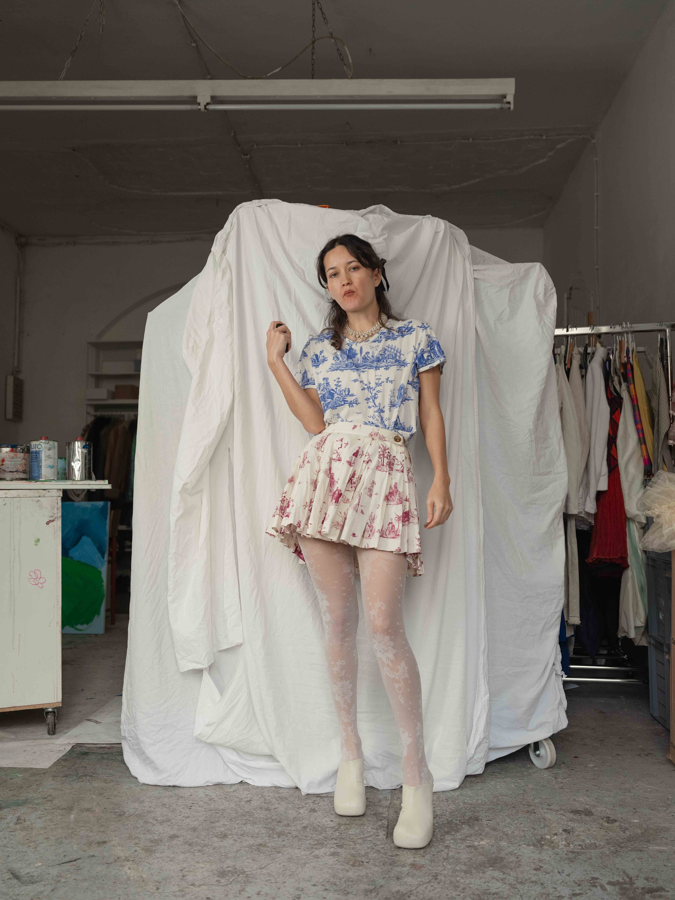 Bottega Cream Leather Platform Clogs Size 38 - Etsy