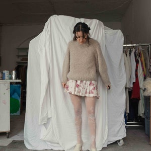 Bottega Cream Leather Platform Clogs Size 38 - Etsy