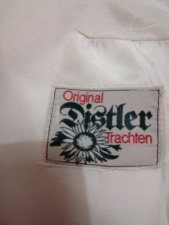 Vintage Original Distler Trachten wool Dirndl, German… - Gem
