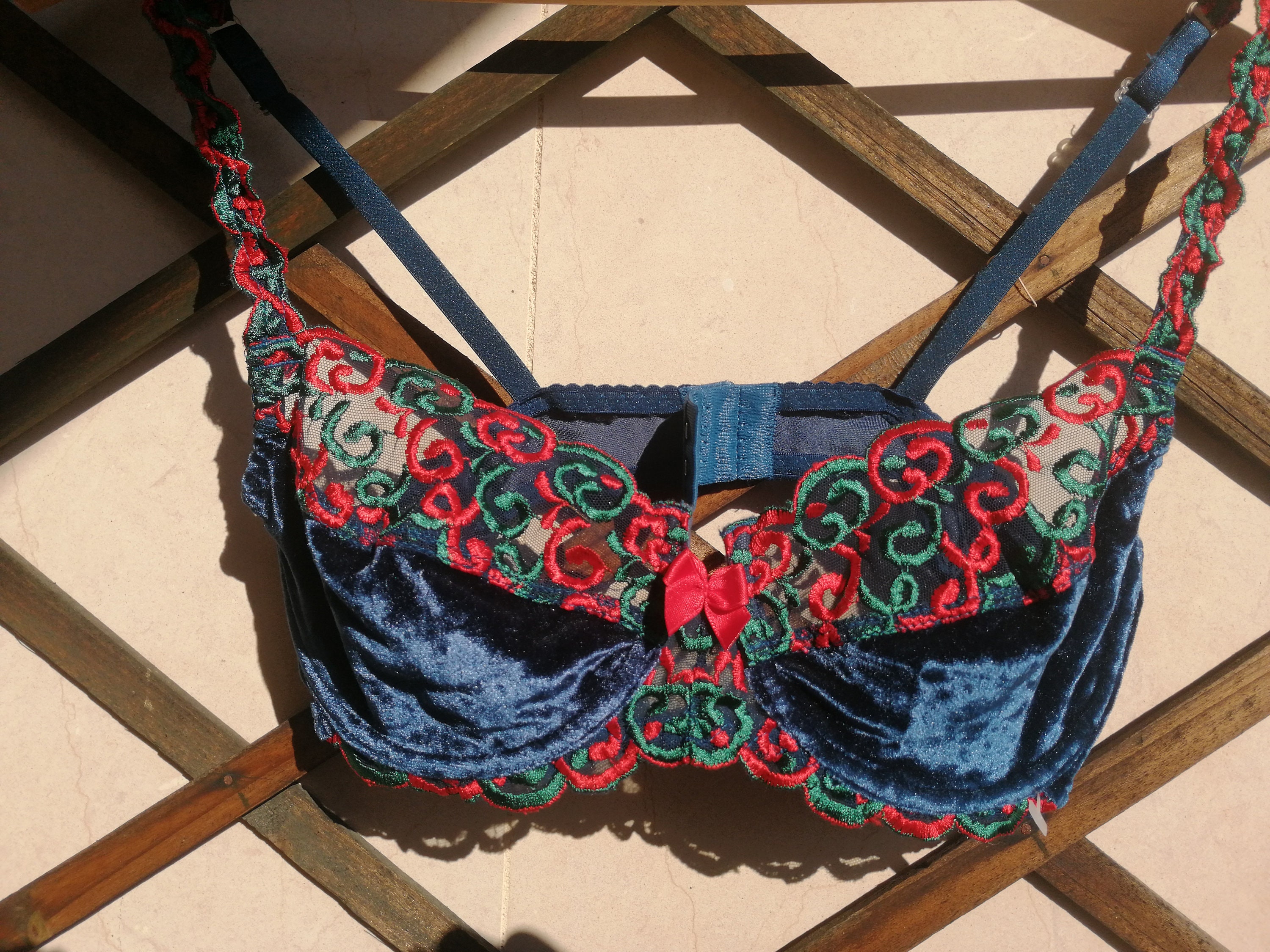 1980s Deadstock Original Lingerie Set, Bra /panties, Tanga High Legs ...