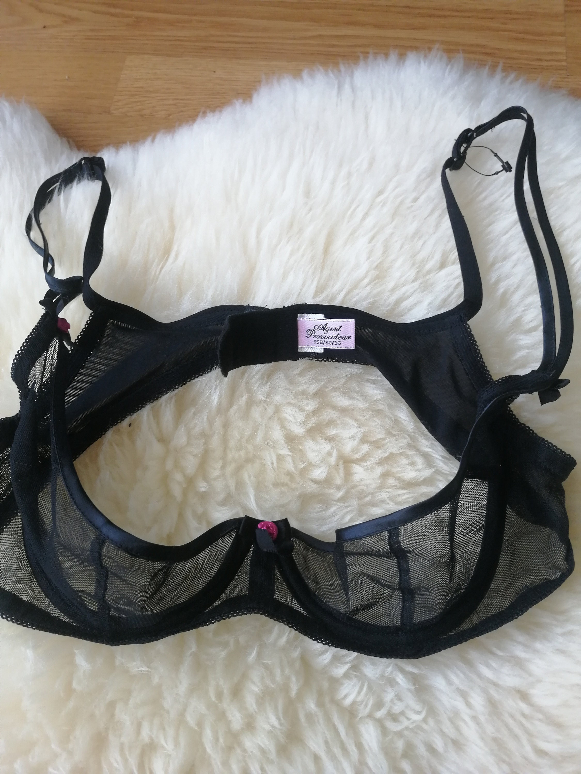 Original 90s Agent Provocateur Open See Through Mesh, Nylon Unused ...