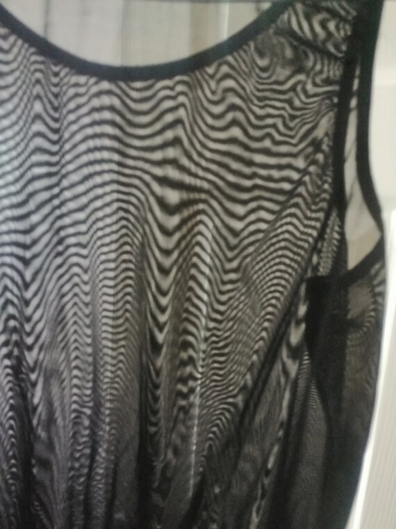 Vintage 1980s Very Sheer see through, body surpenders… - Gem